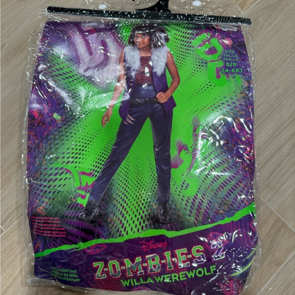 Disney | Costumes | Disney Zombies 2 Willa Werewolf Classic Girls ...